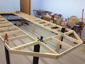 Model Railraod Benchwork Width and Height - Model Railroad Ballast