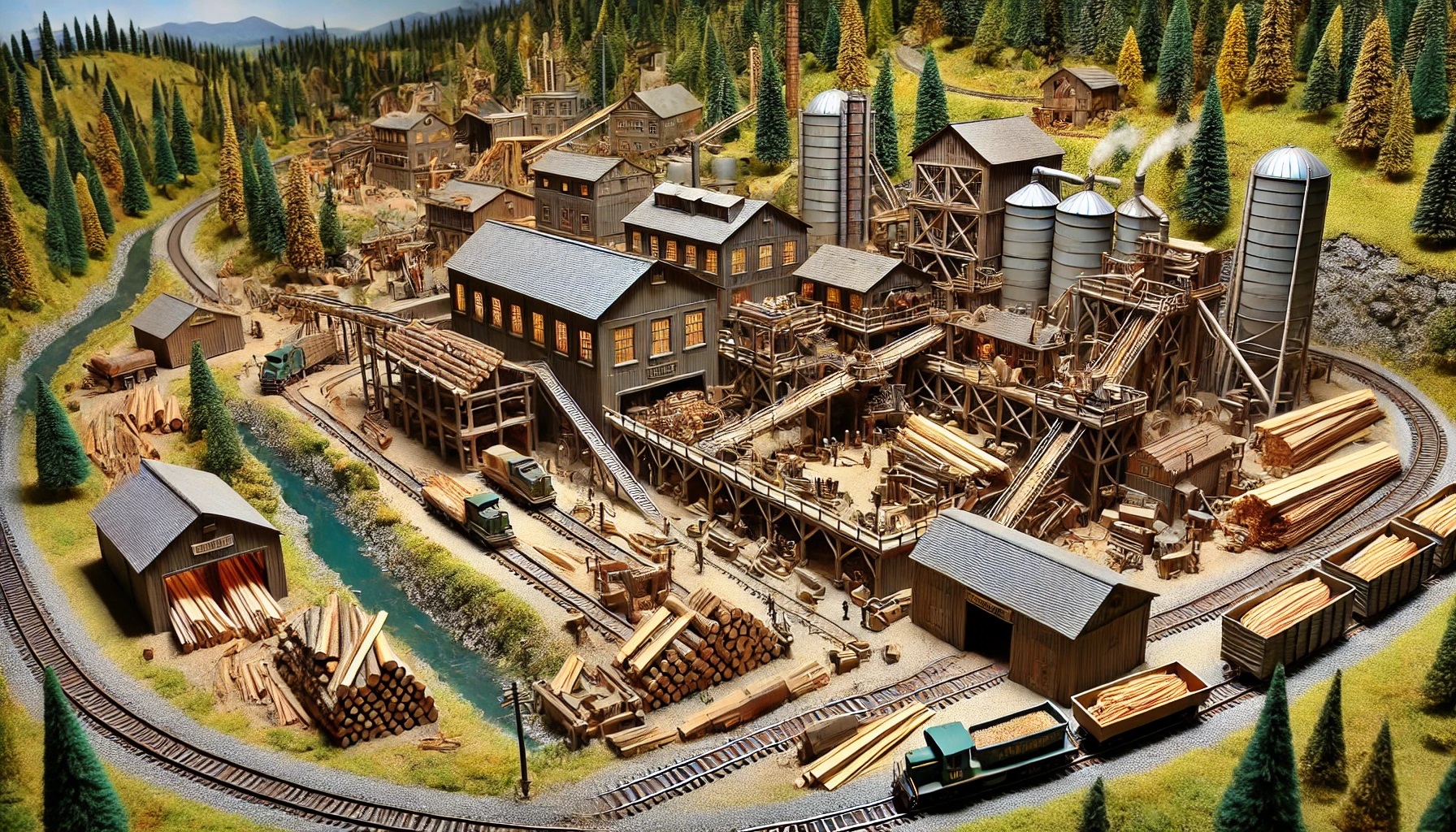 Modeling a Lumber Operation and Sawmill: A Detailed Guide - Model ...