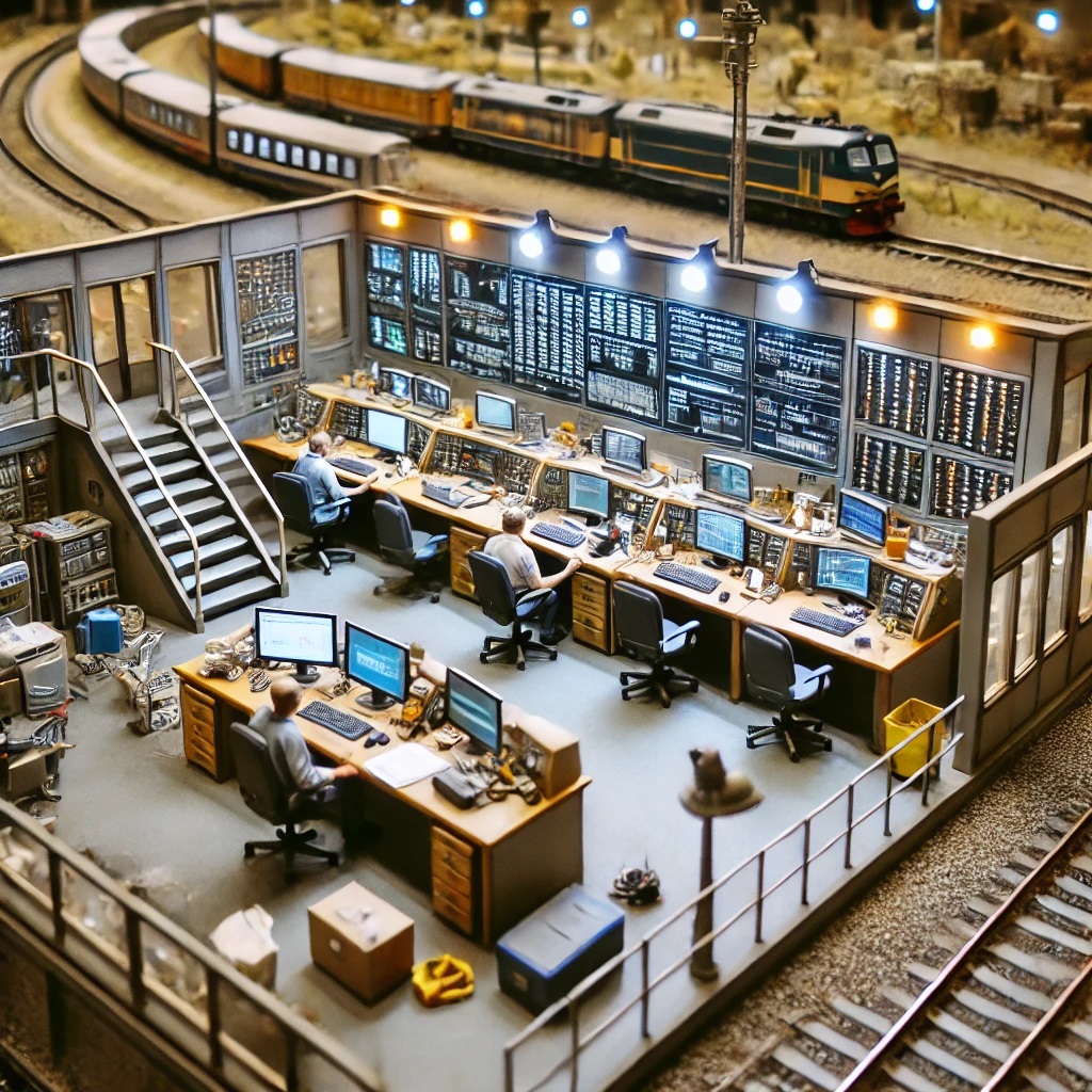 Techniques for Modeling Rail Traffic Control Centers - Model Railroad ...