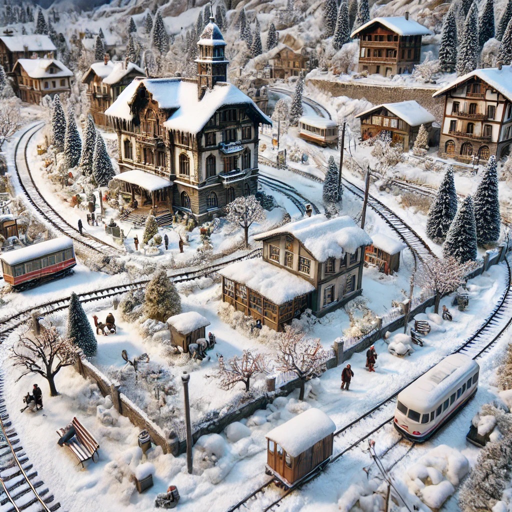 Creating Realistic Snow and Winter Scenes - Model Railroad Ballast