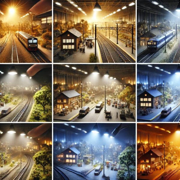 Guide to Using Fiber Optics for Lighting - Model Railroad Ballast