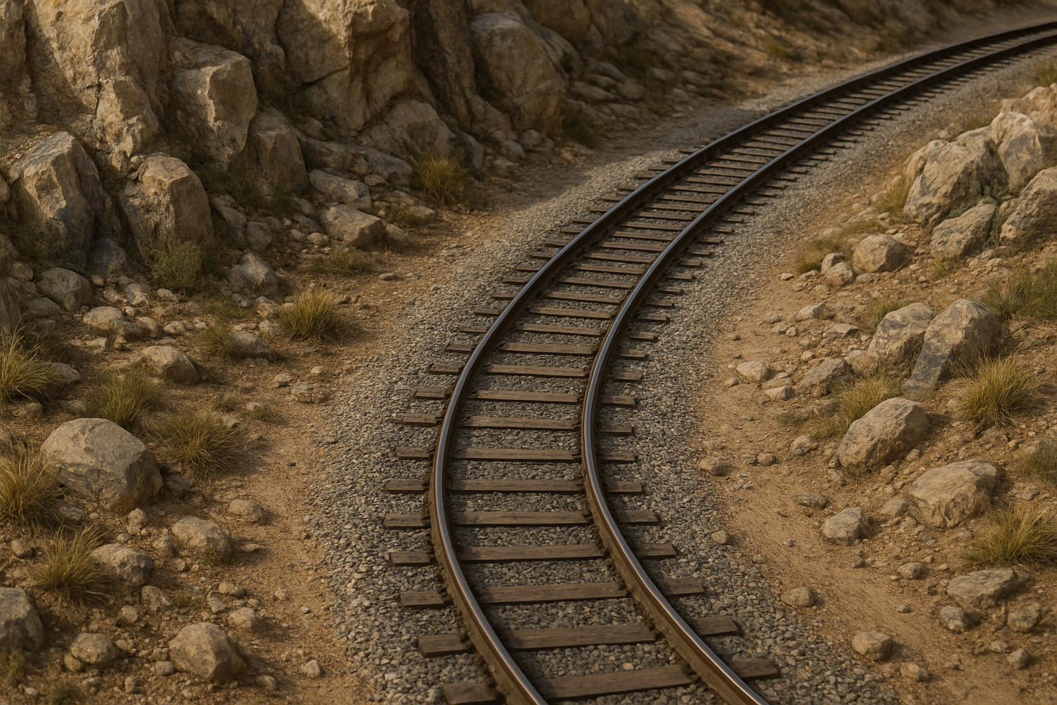 Best Tips for Ballasting Curved Track - Model Railroad Ballast