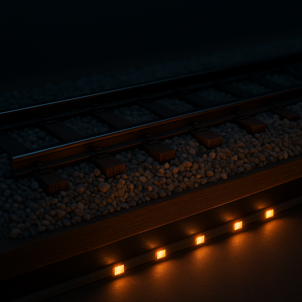 LEDs Under-Layout Lighting Ballast - Model Railroad Ballast
