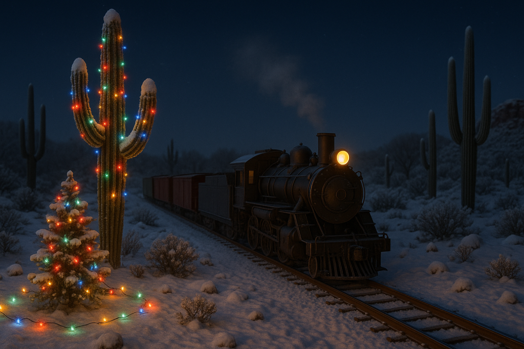 Merry Christmas from Arizona Rock & Mineral Co. - Model Railroad Ballast